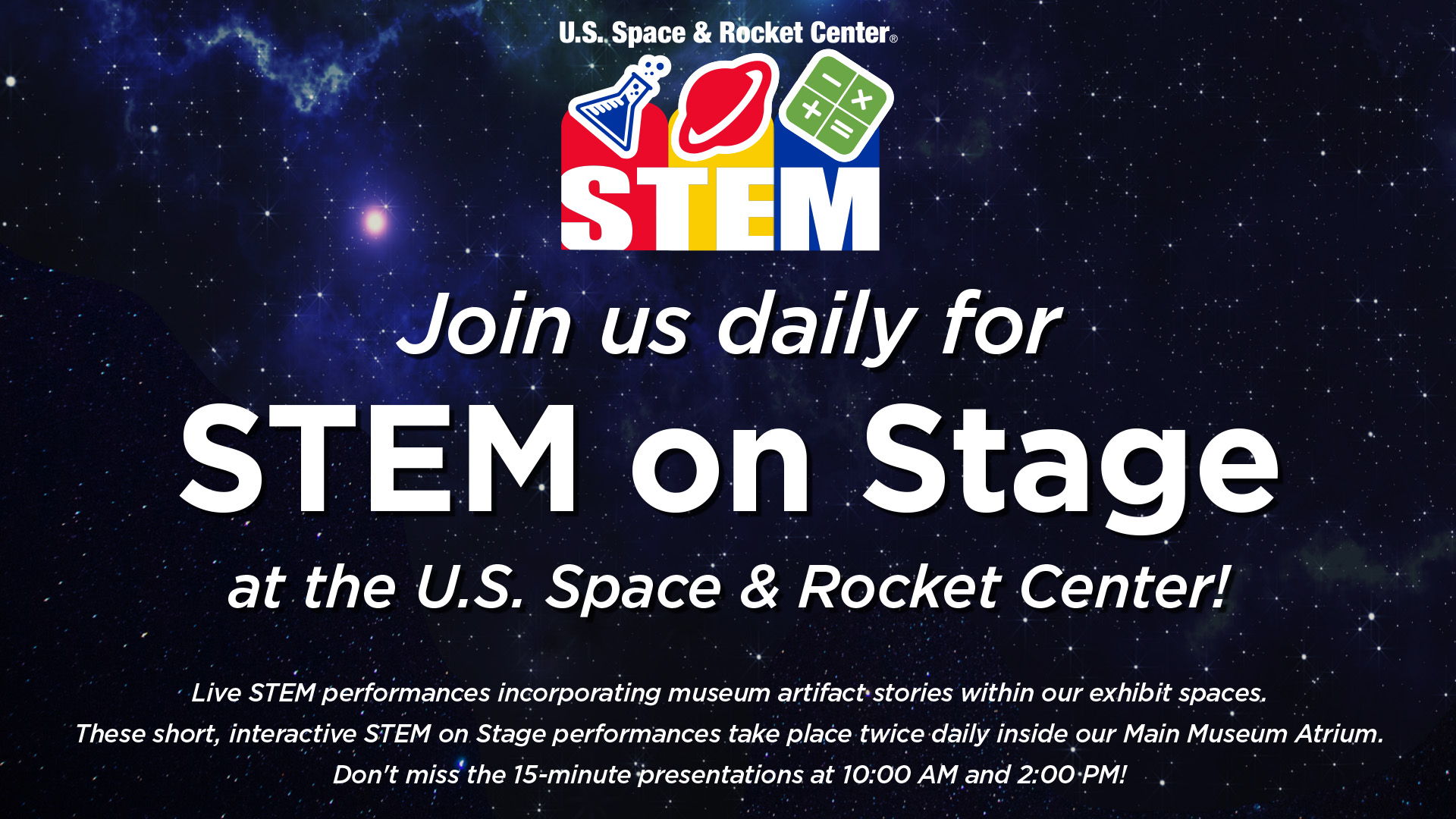 STEM on Stage | U.S. Space & Rocket Center